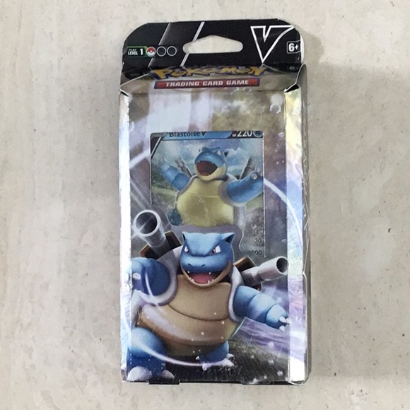 Pokemon | Other | Blastoise V Pokemon Battle Deck Cards New In Box ...